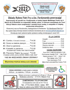 Fish Fry Returns! Join Us on Fridays During Lent | Saint Ferdinand ...